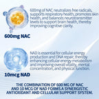 NAC 600 mg antioxidant support