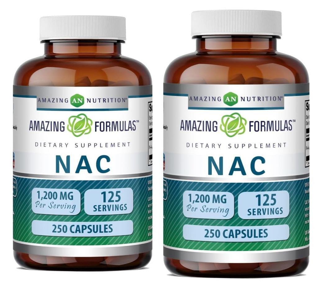 NAC 600 mg capsules for wellness