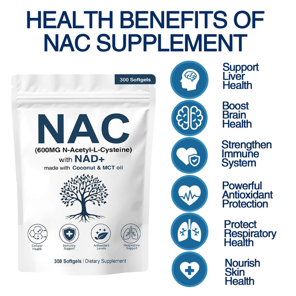 NAC 600 mg for respiratory health