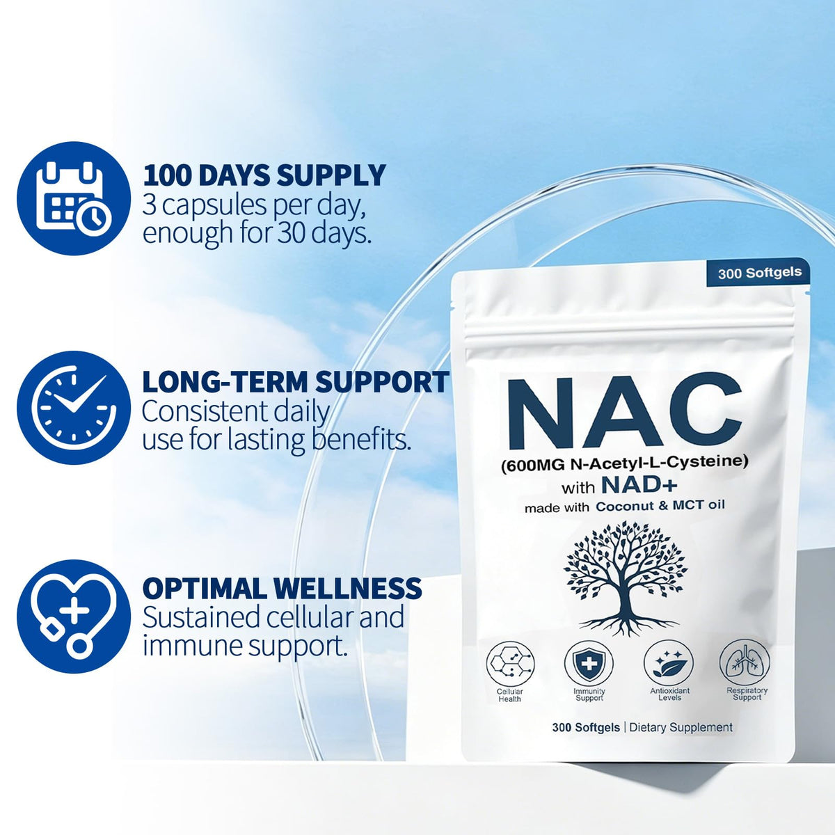 NAC 600 mg liver detoxification aid