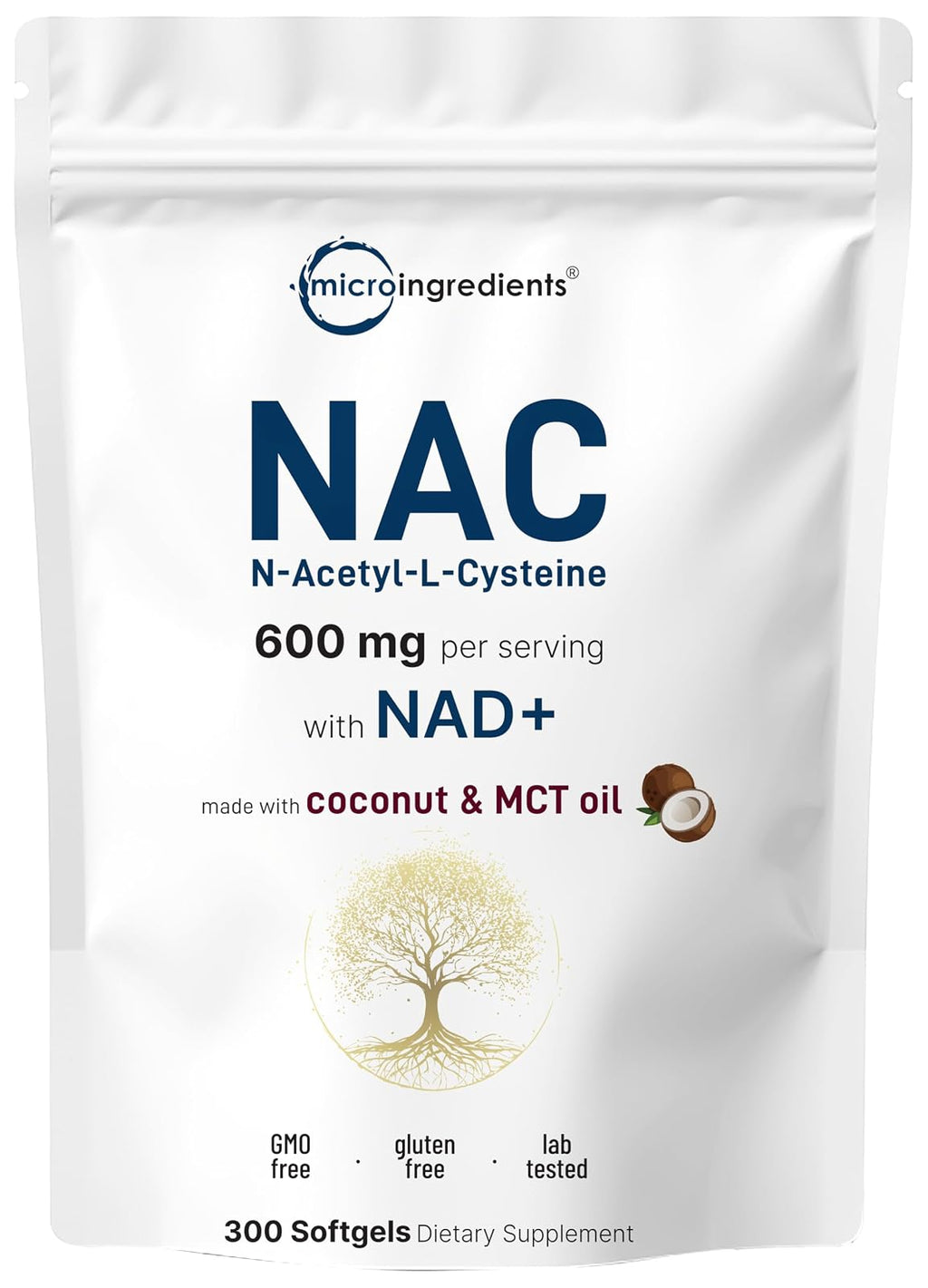 NAC 600 mg multivitamins for energy