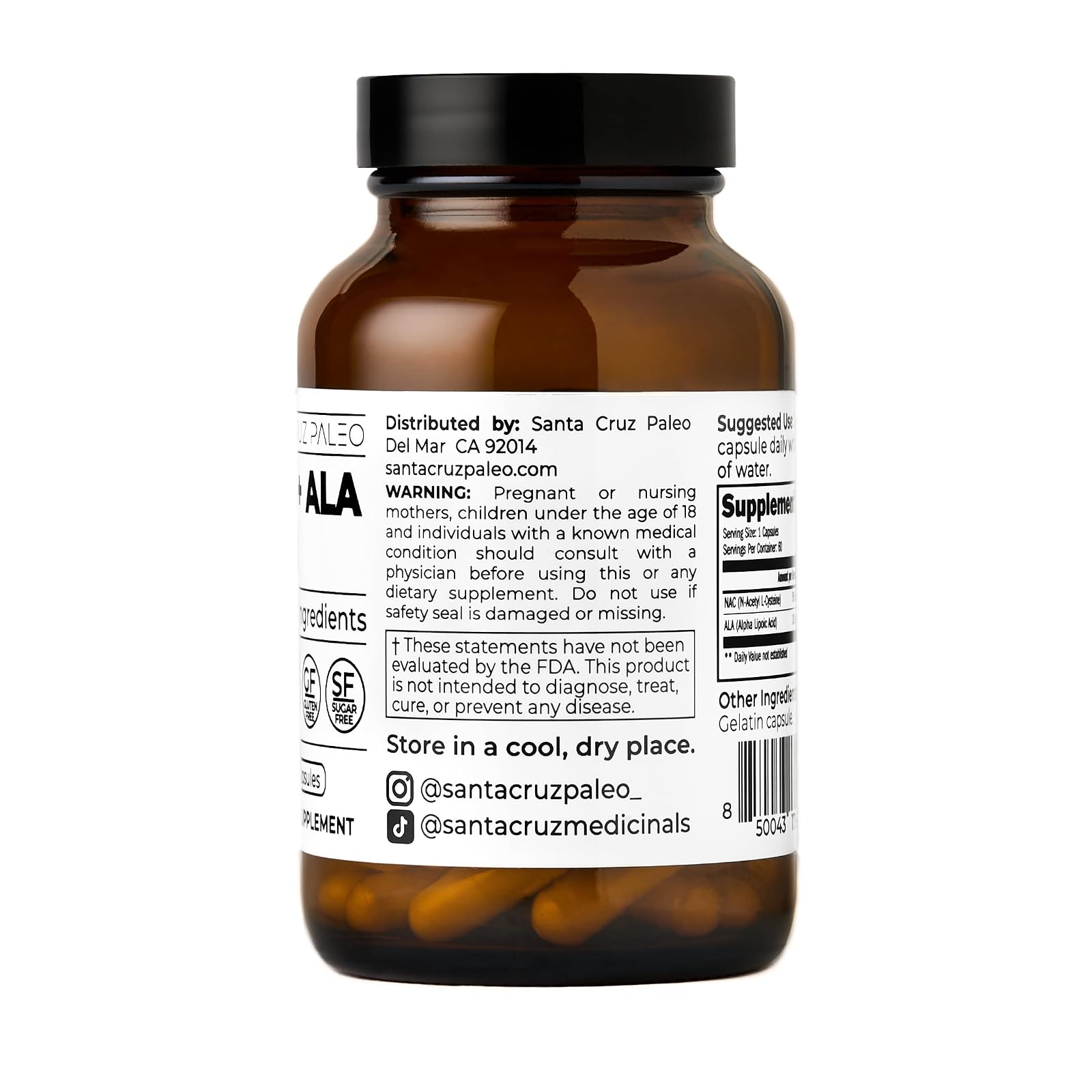 NAC ALA 600 mg health benefits