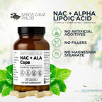 NAC ALA capsules for detoxification