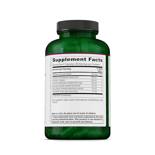 NAC and green tea supplement benefits