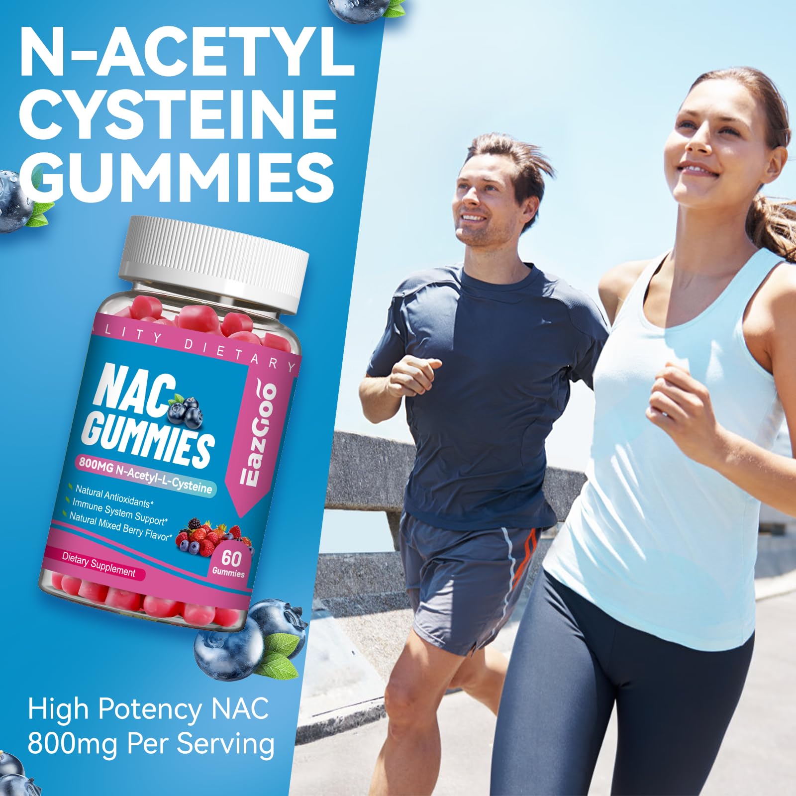 NAC antioxidant blends for immune health