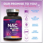 NAC capsules for antioxidant protection