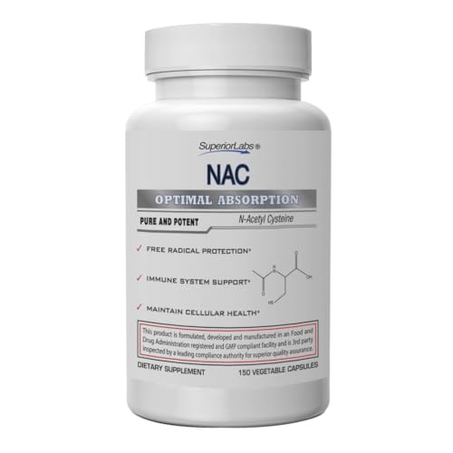 NAC capsules for cellular health