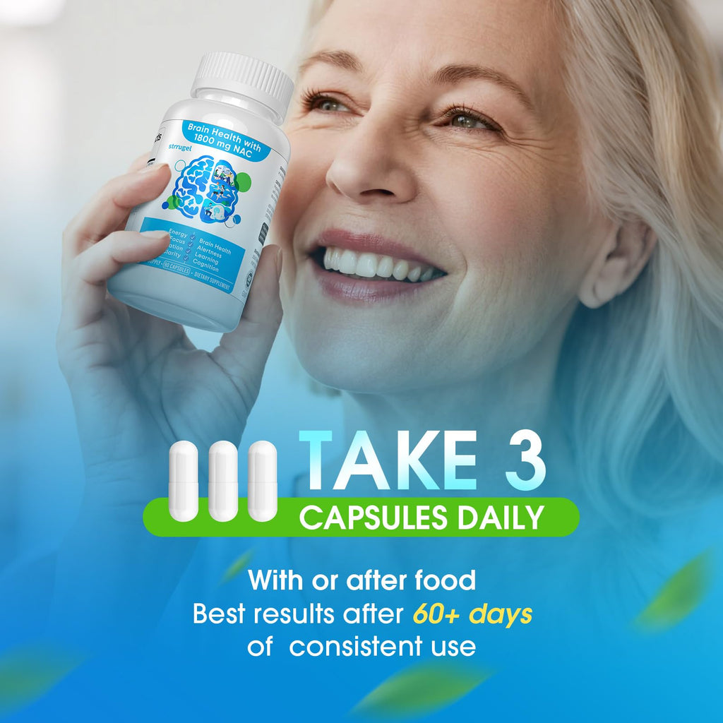 NAC capsules for improved focus