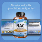 NAC capsules for overall wellness