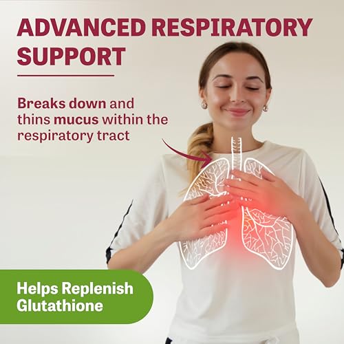 NAC capsules for respiratory health