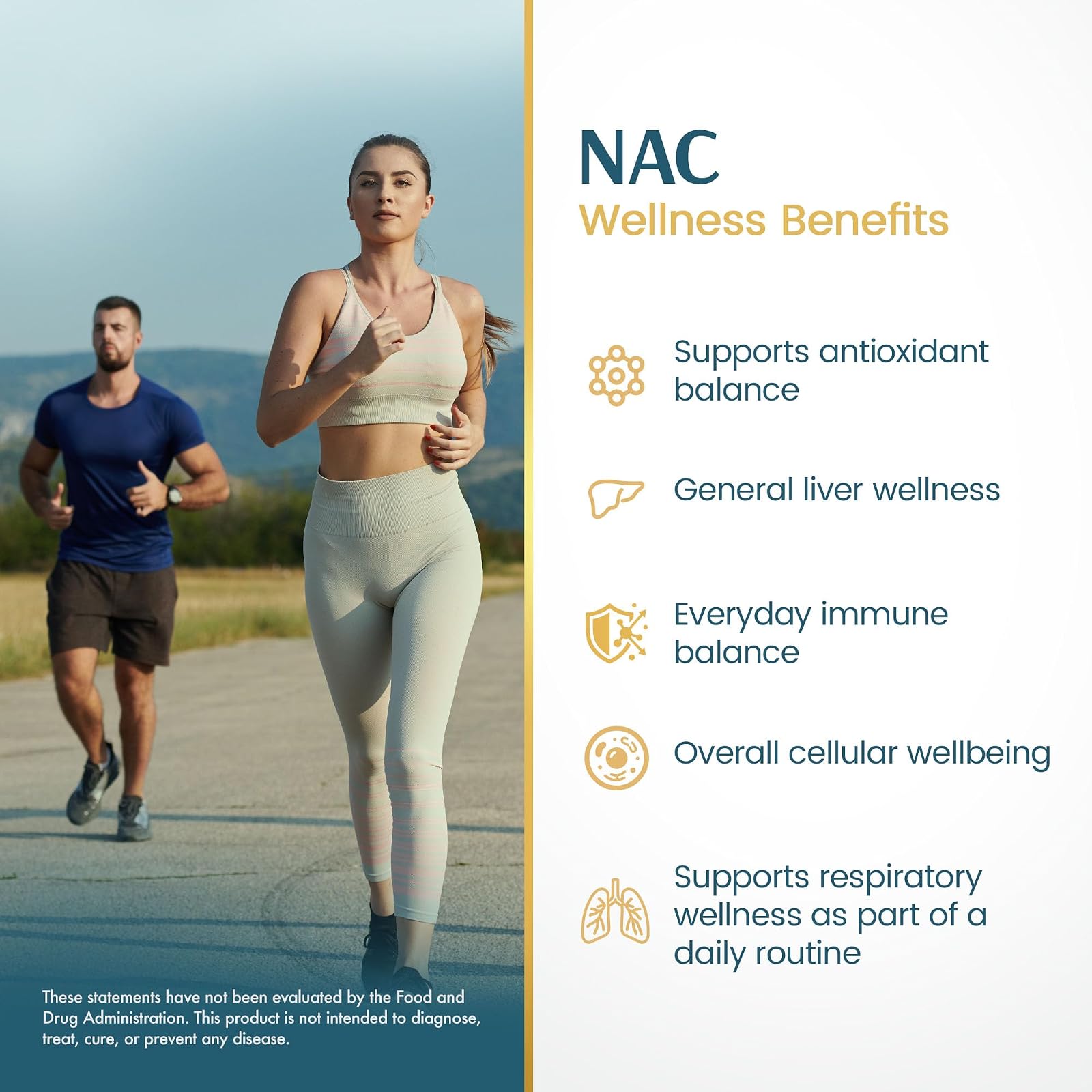 NAC capsules for respiratory health