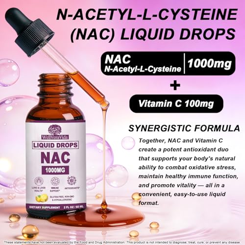 NAC drops for respiratory wellness