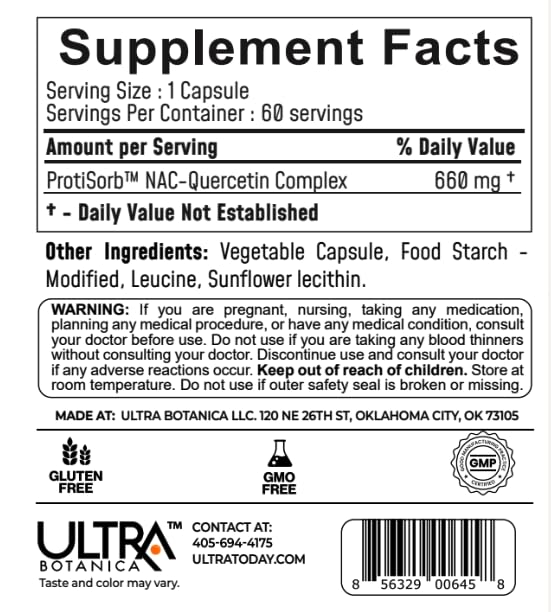 NAC enriched herbal supplement