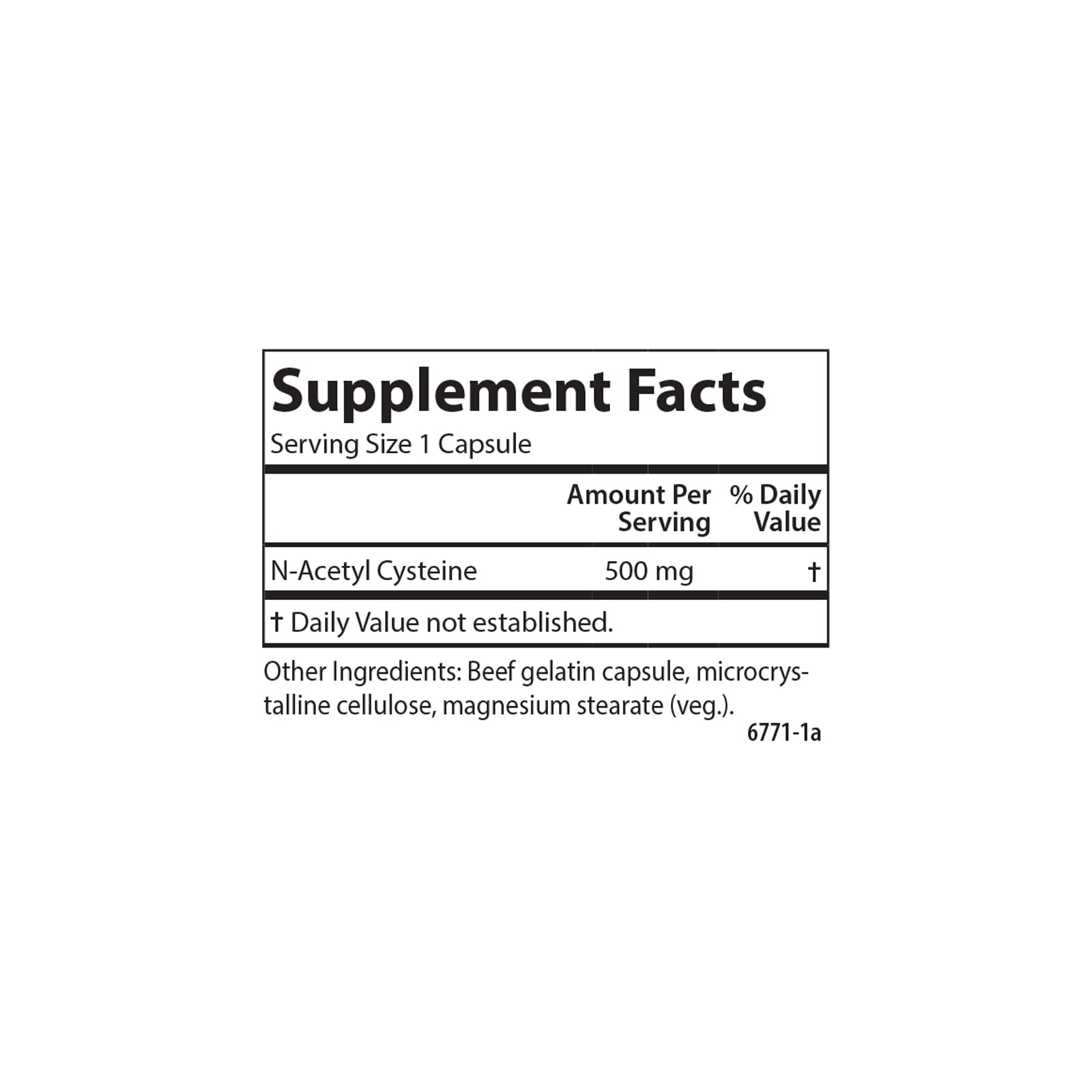NAC for antioxidant protection