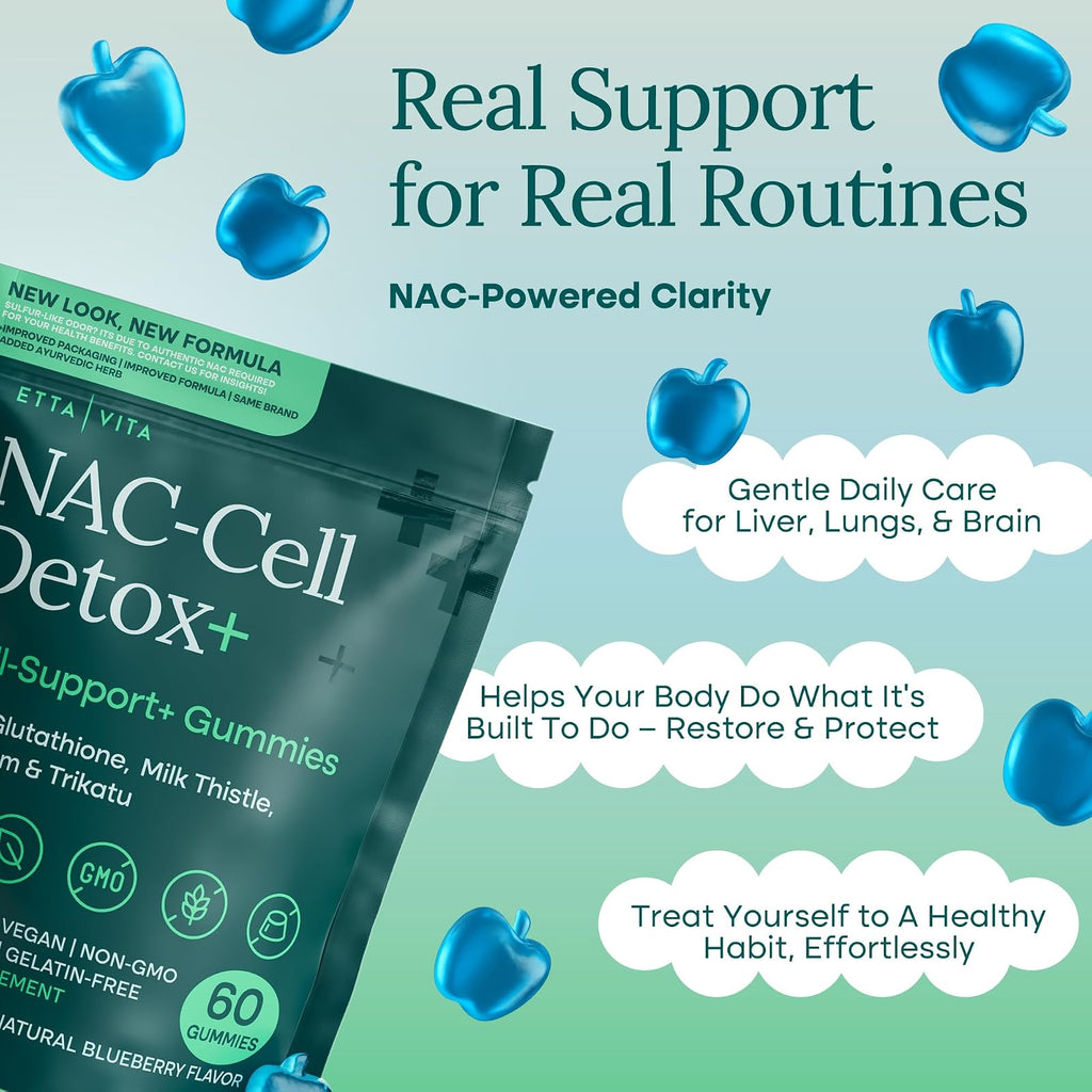 NAC gummies for detoxification