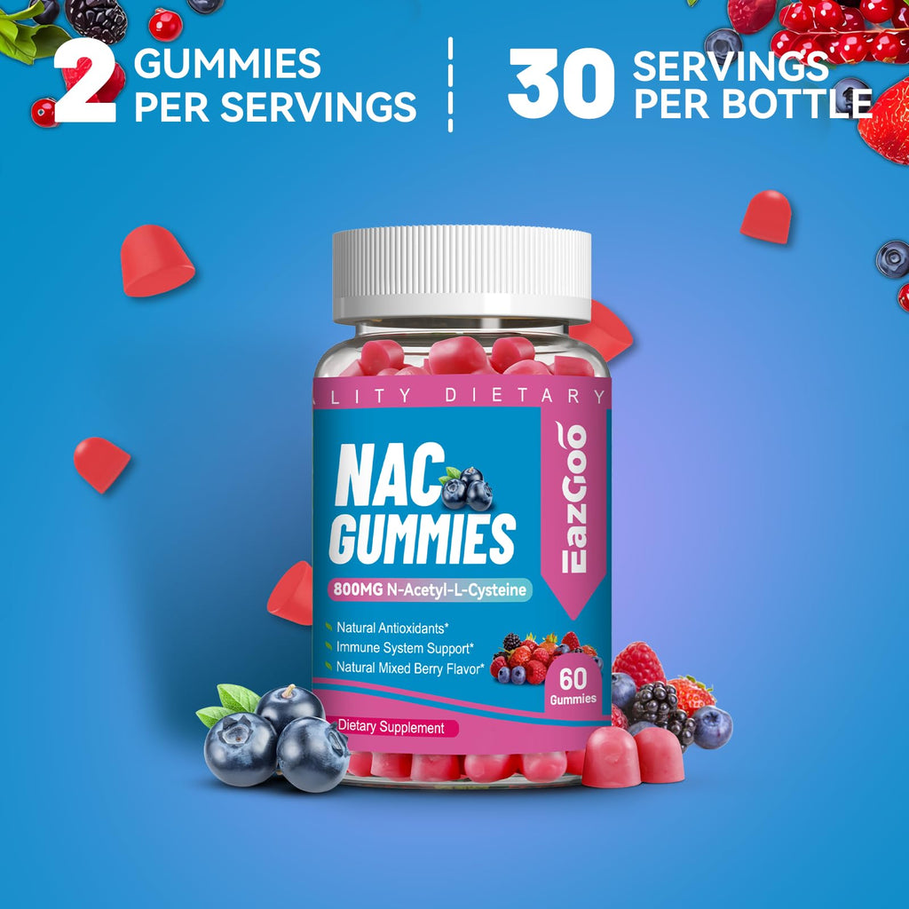 NAC gummies for respiratory health