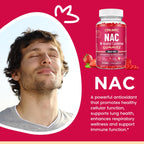 NAC gummies with antioxidant benefits
