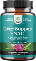 NAC liver support with milk thistle