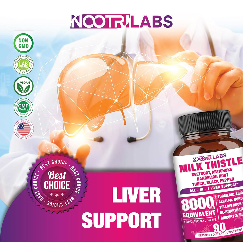 NAC milk thistle antioxidant support