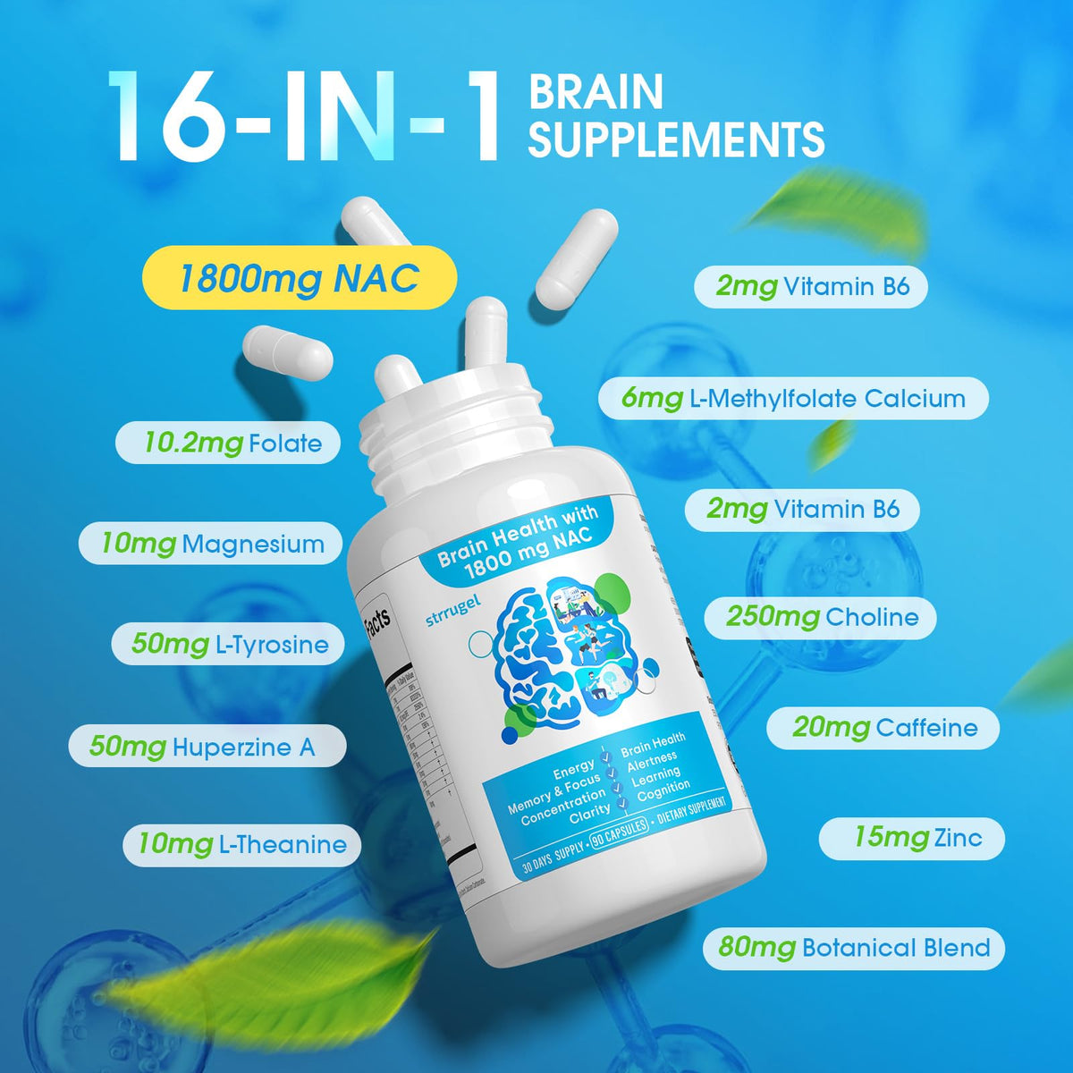 NAC mushrooms for immune system boost