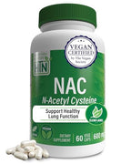 NAC N-Acetyl-Cysteine 600 mg capsules