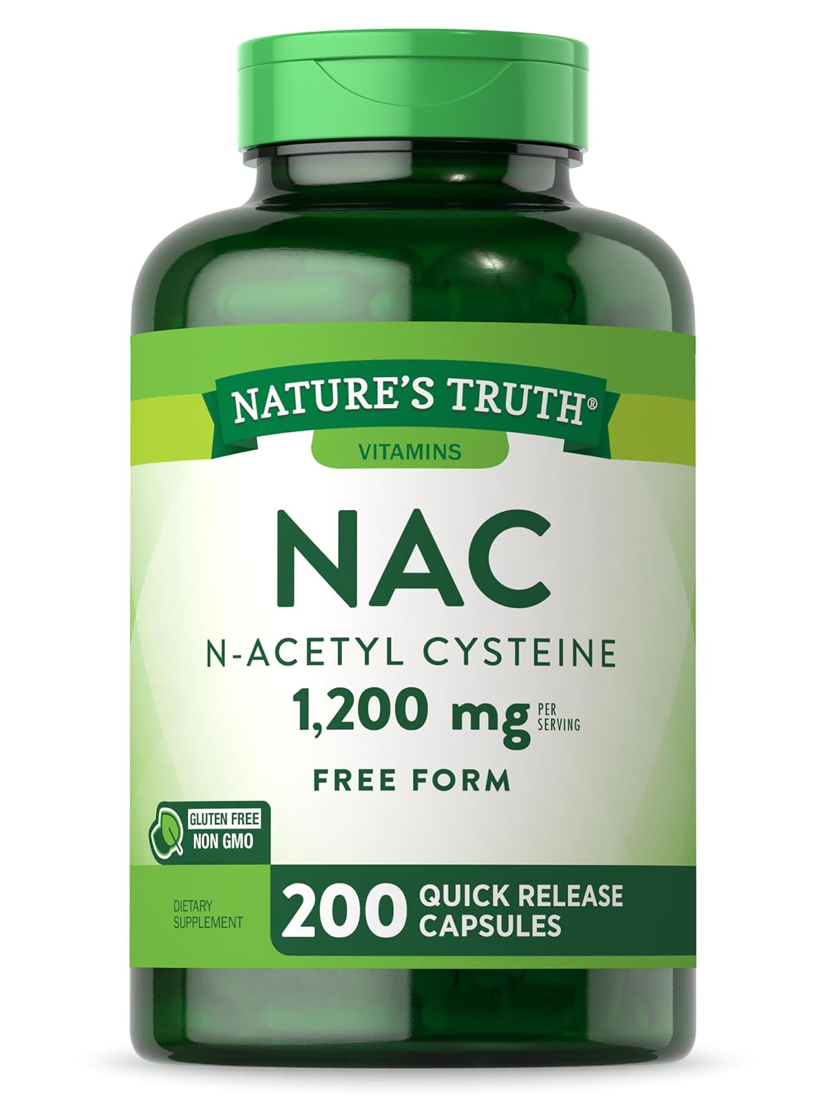 NAC N-Acetyl Cysteine capsules