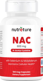 NAC N-Acetyl Cysteine capsules