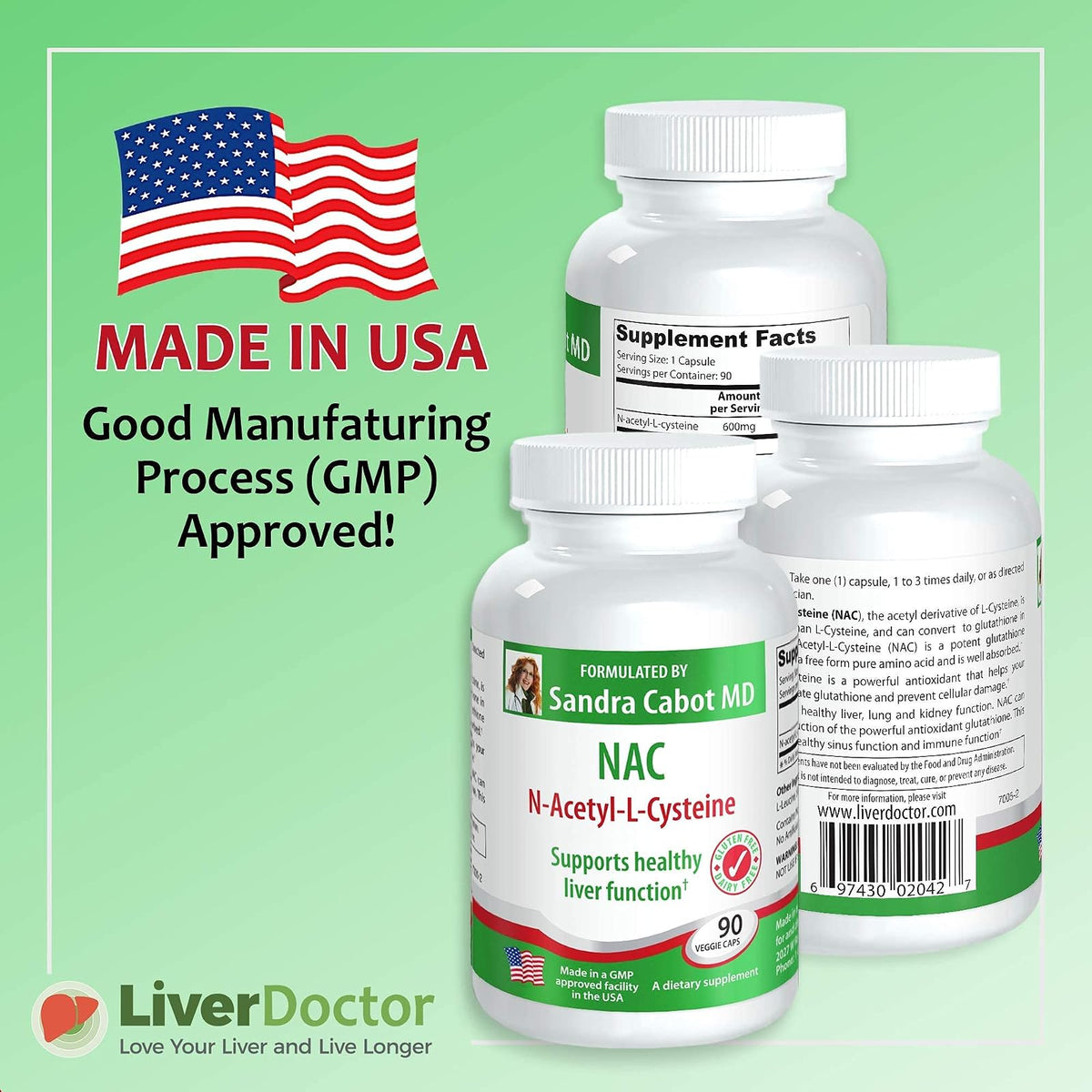 NAC N Acetyl Cysteine for detoxification