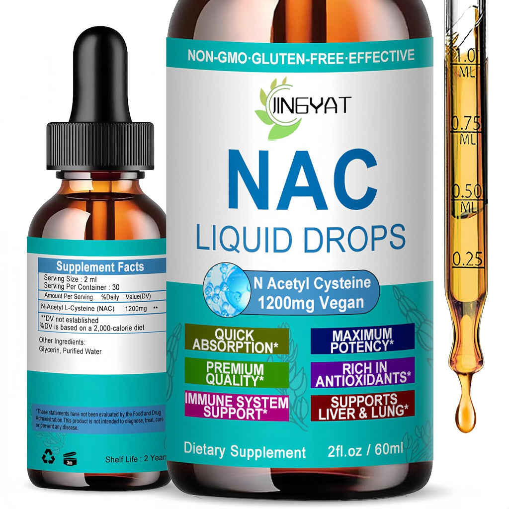 NAC N-Acetyl Cysteine liquid drops