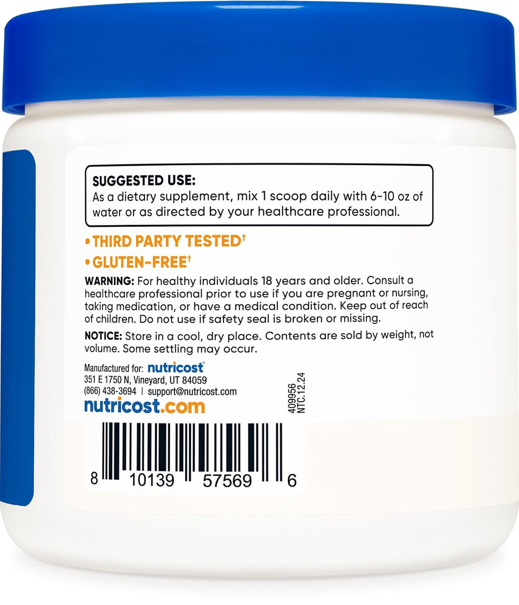 NAC powder for enhanced performance