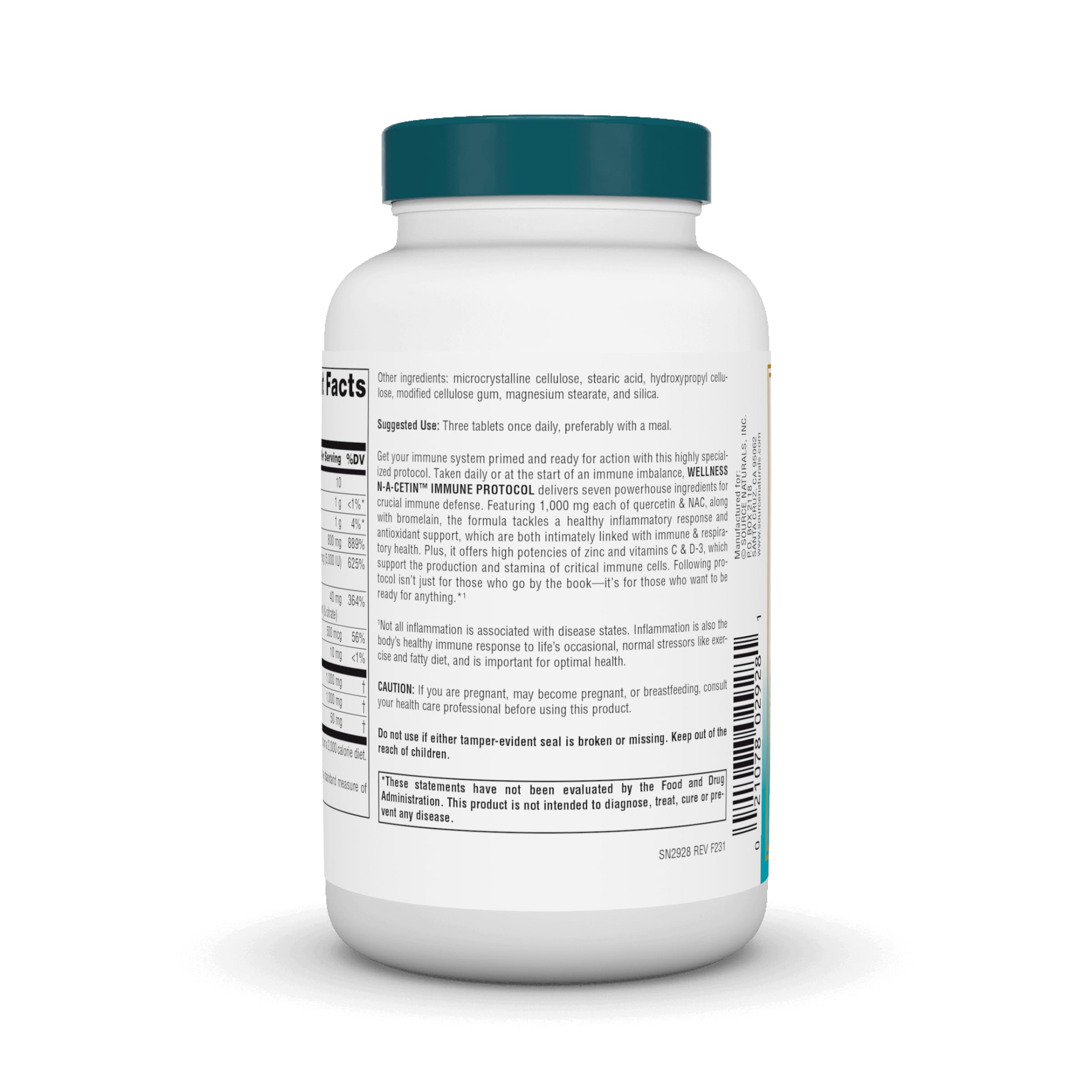 NAC Quercetin complex for vitality
