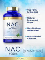 NAC supplement for antioxidant support