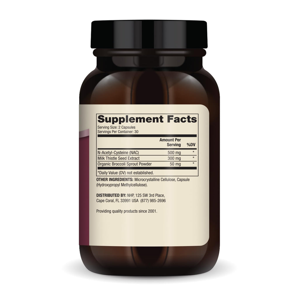 NAC supplement for detoxification