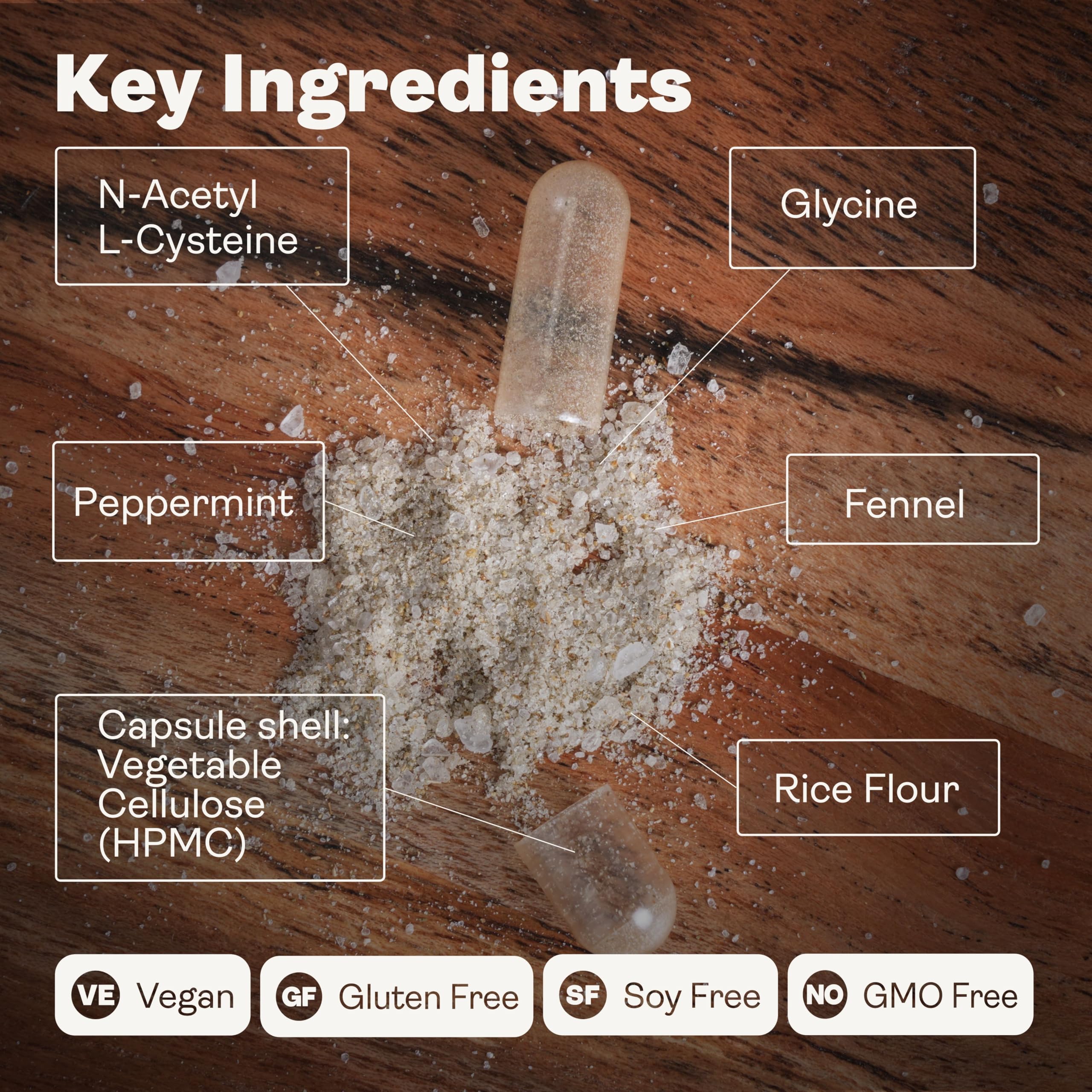 NAC supplement for detoxification