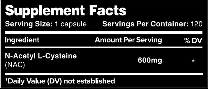 NAC supplement for immune support
