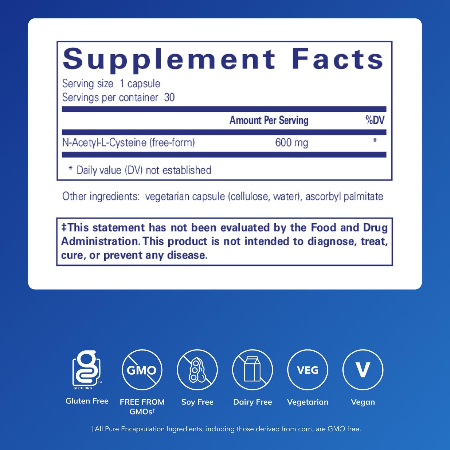 NAC supplement for immune support