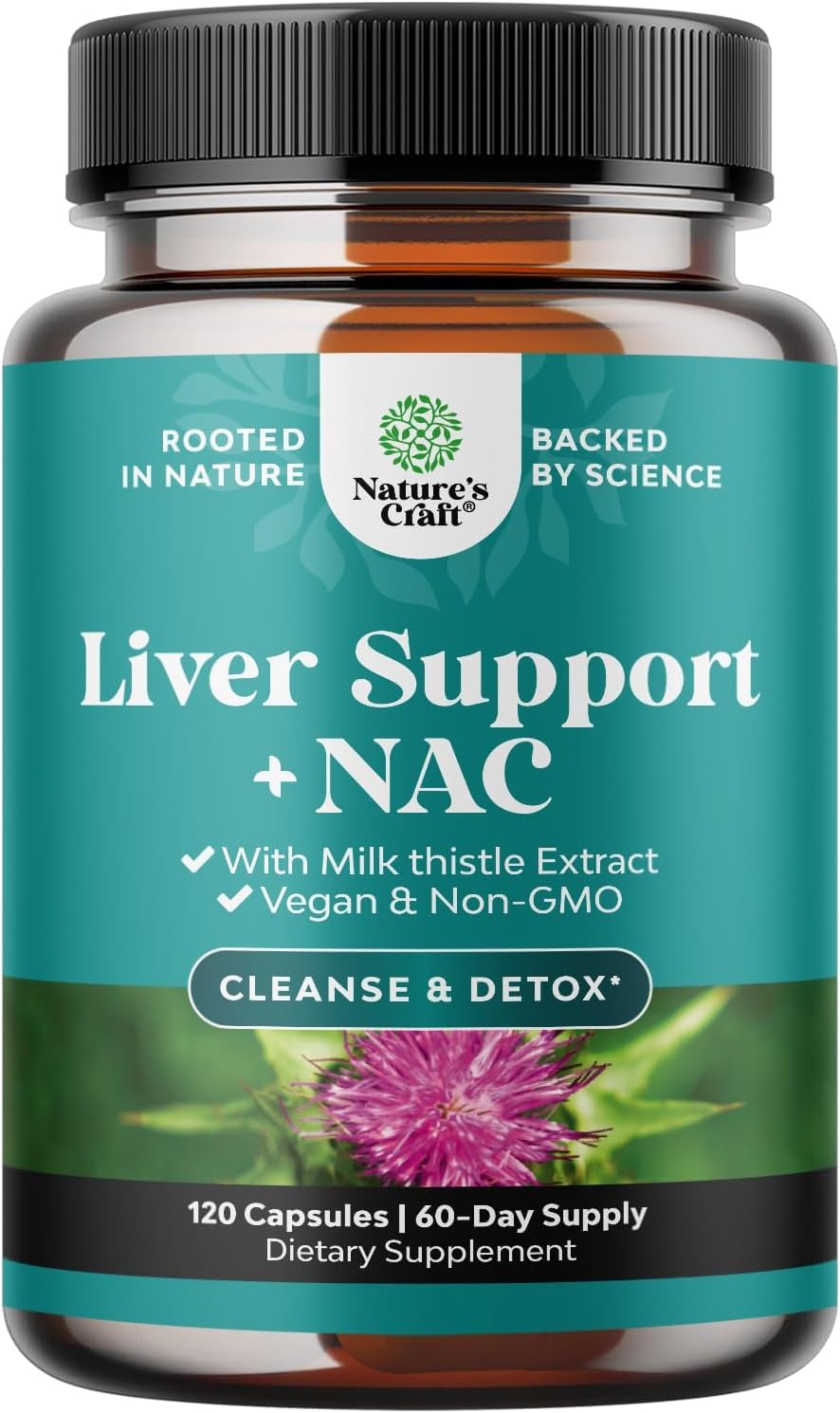 NAC supplement for liver detox