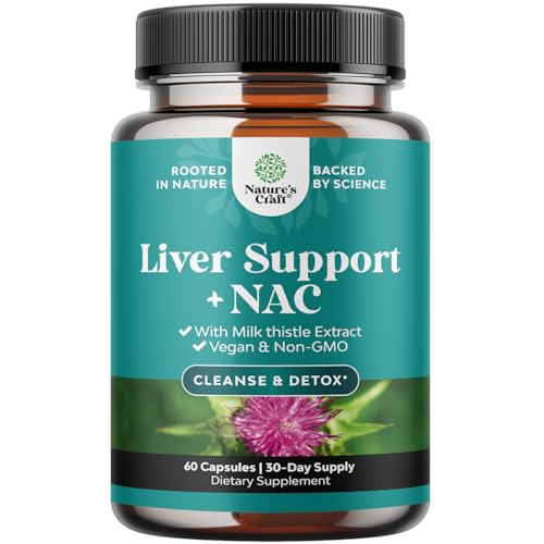 NAC supplement for liver health