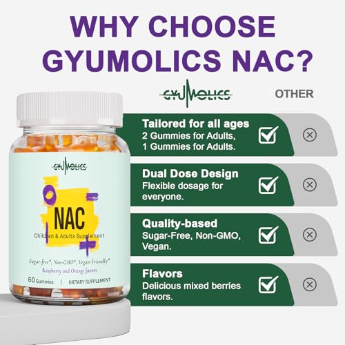 NAC supplement gummies for seniors