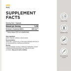 NAC supplement with vitamin C