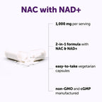 NAC with NAD+ for cellular health