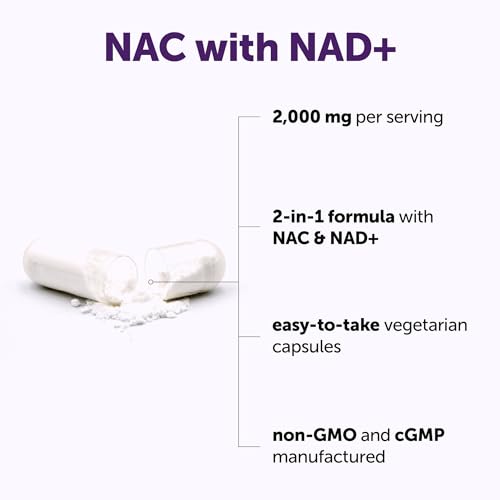 NAC with NAD+ vegetarian capsules