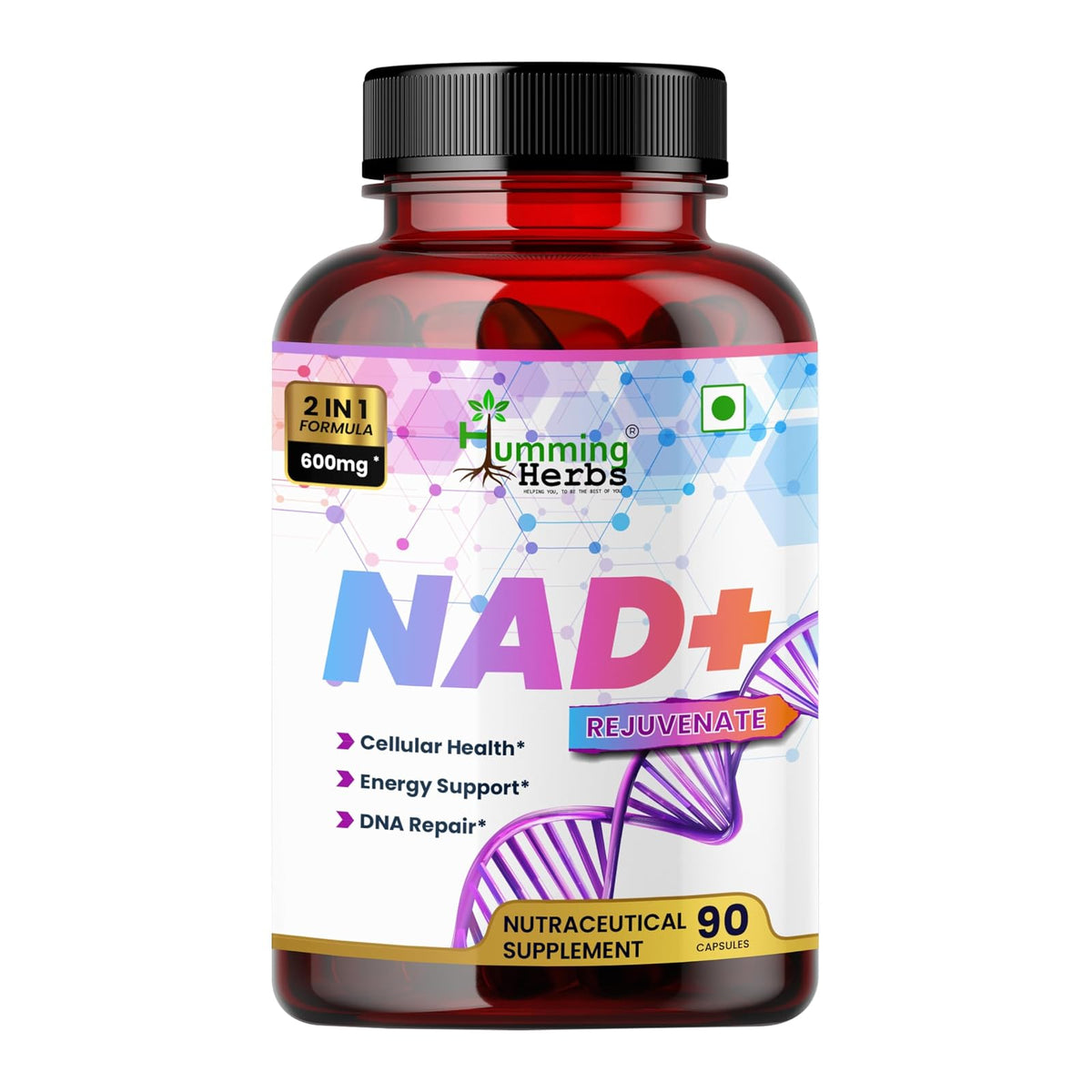 NAD+ 300 mg vegan capsules