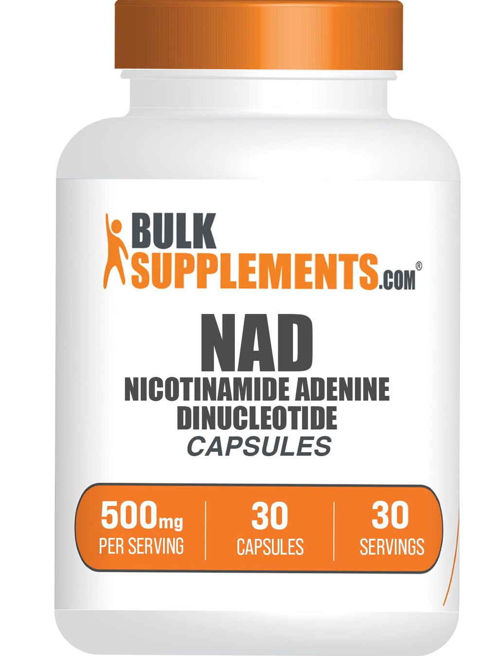 NAD 500 mg capsules for energy