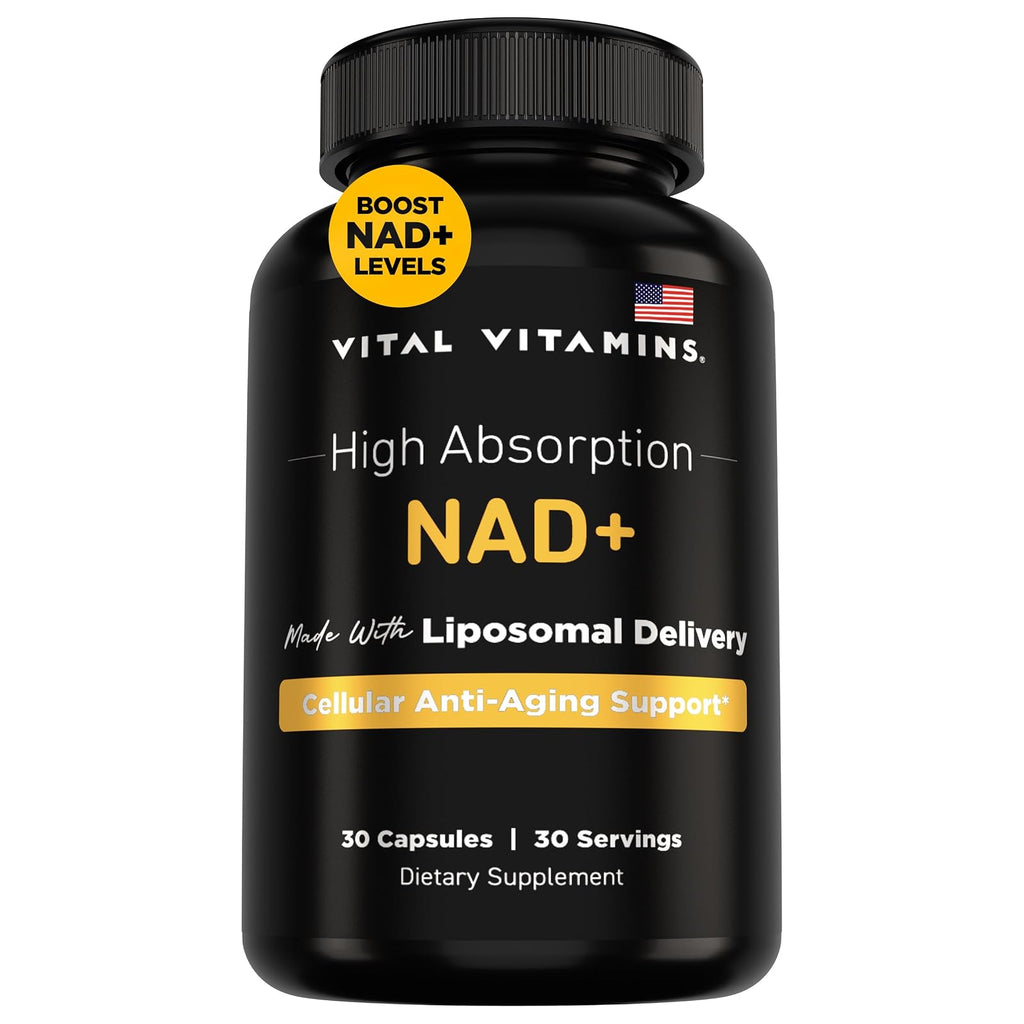 NAD+ 500 mg liposomal supplement