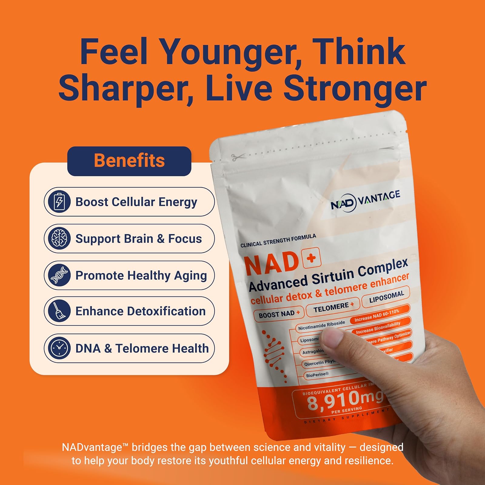 NAD+ 5D Matrix with resveratrol benefits