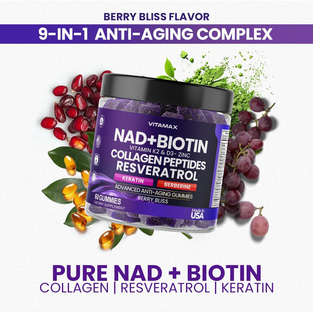 NAD+ and resveratrol benefits