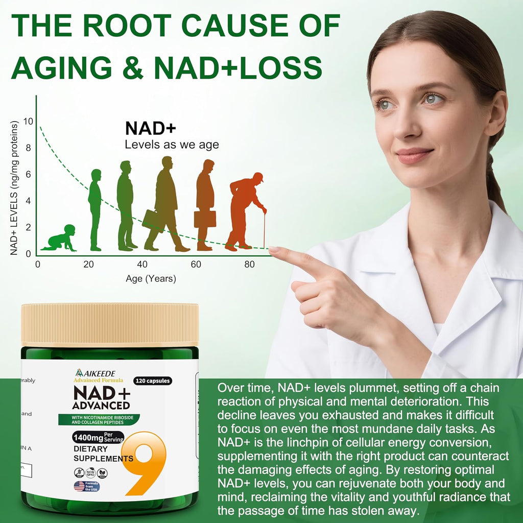 NAD+ and Resveratrol for vitality