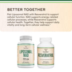 NAD+ capsules for cellular health