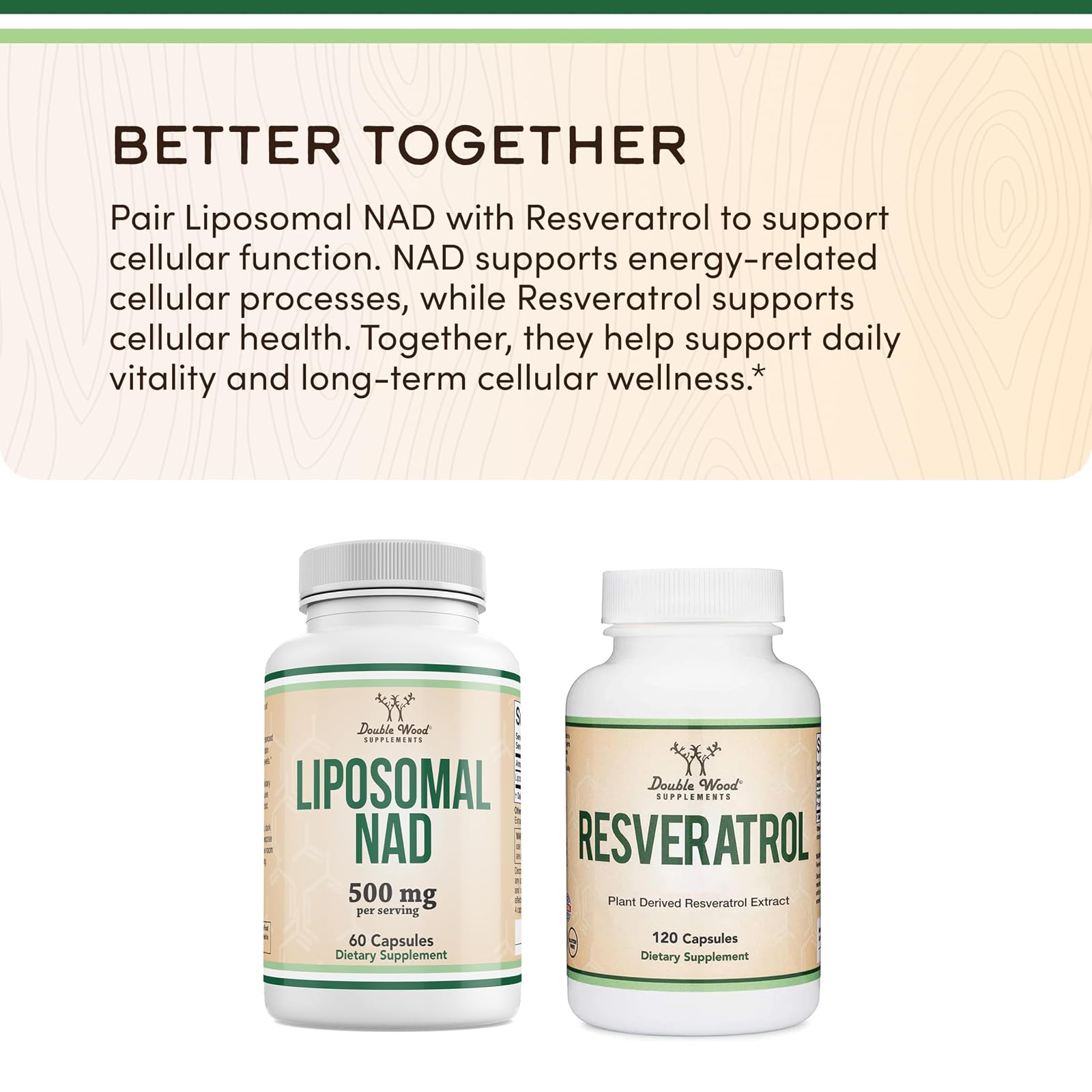 NAD+ capsules for cellular health